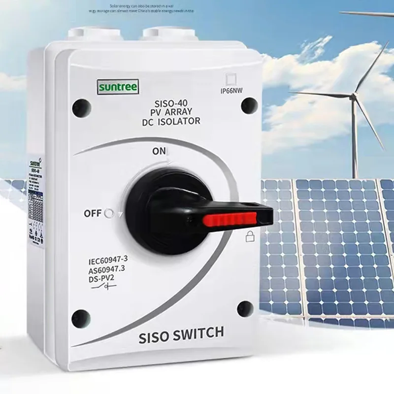 SISO-40-PV-Isolation-Switch-DC1000V-4P-32A-Photovoltaik-DC-Schalter ...