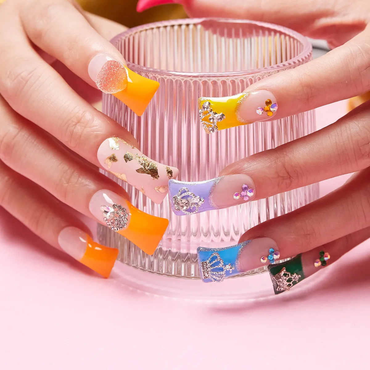 Duck Feet Nails Designs