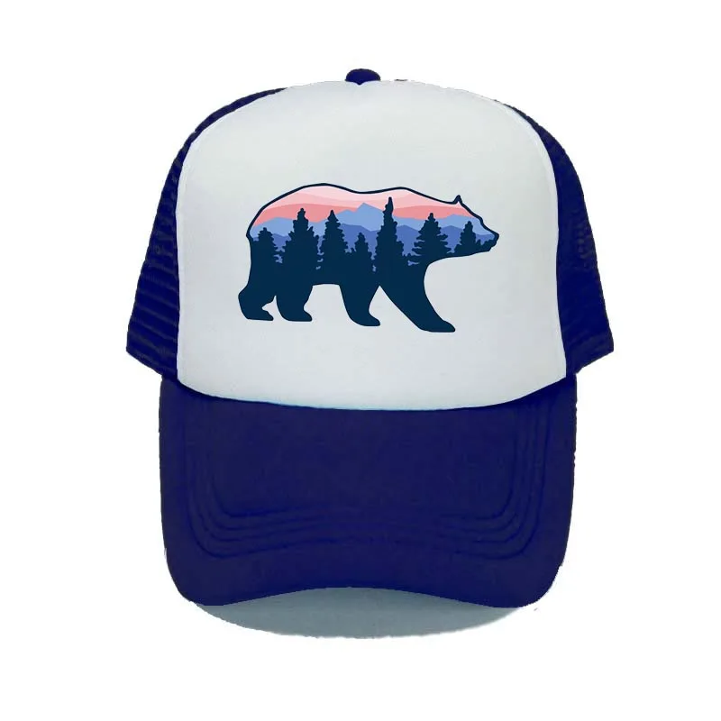 Homens-e-mulheres-Floresta-Urso-Trucker-Chap-us-Animal-Printing-Hunting ...