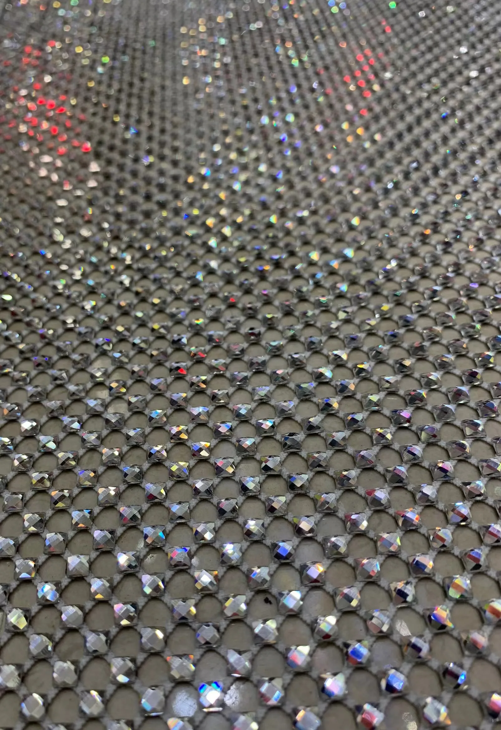 2023-High-Quality-Tangent-Square-Glass-Hot-Fix-Stones-Mesh-Fabric ...