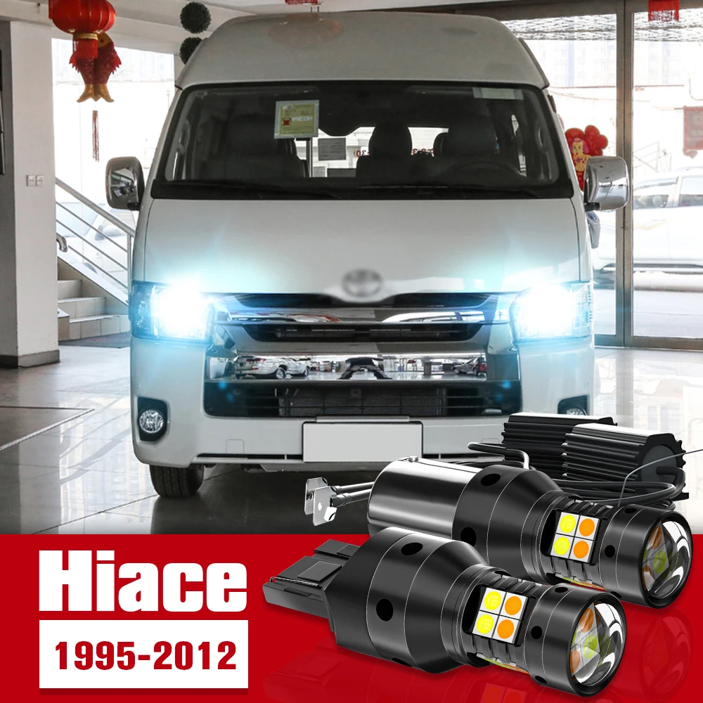2x Dual Mode Turn Signal+Daytime Running Light Accessories LED DRL For ...