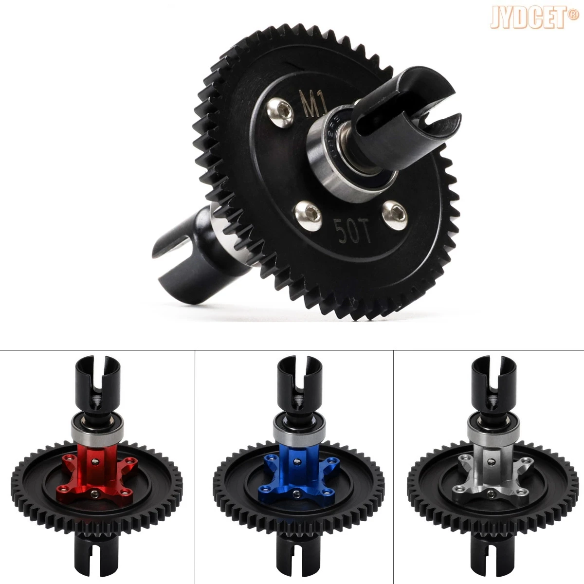ARA310959-Center-Diff-Set-Straight-Shaft-50T-Steel-Gear-M1-0-for-RC ...