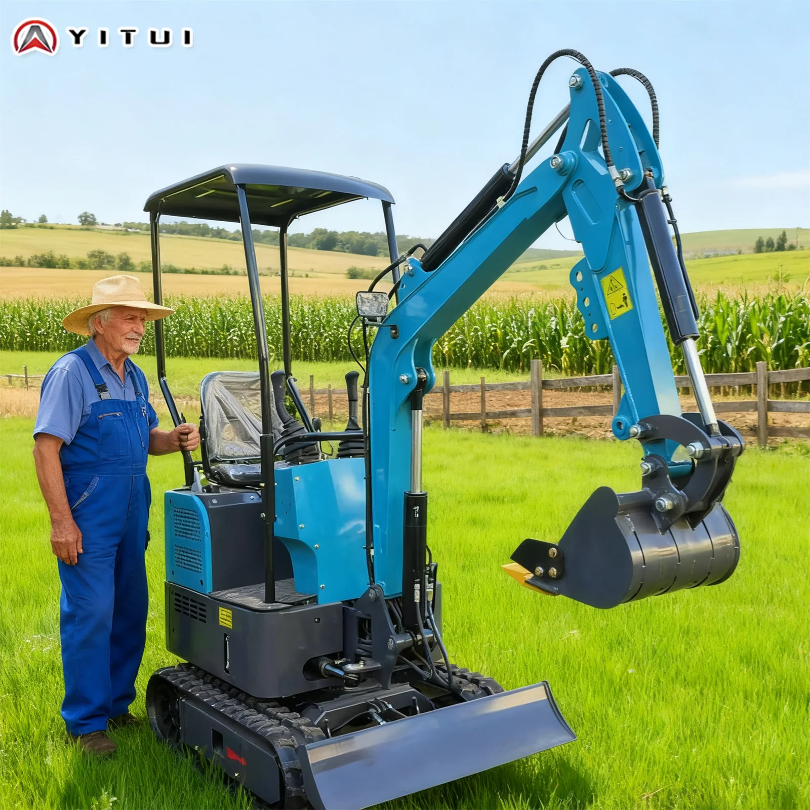 The Latest Multifunctional 2 Ton 3 Ton Crawler Cab Small Excavator ...