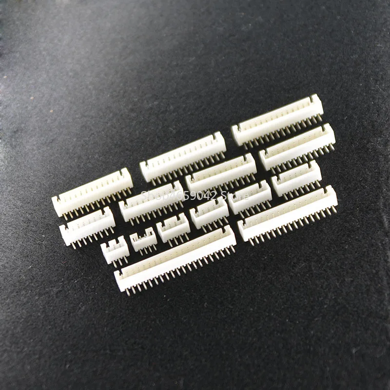 50pcs/Lot XH2.54 Male Right Angle Material Connector Leads Pin Header 2.54mm XH-AW 2P 3P 4P 5P ...