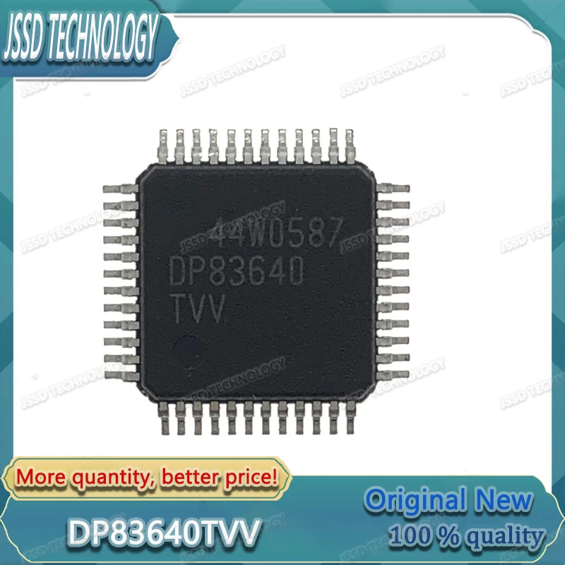 1PCS-DP83640TVV-QFP-48-DP83640TVVX-NOPB-QFP48-DP83640-83640-New-and ...