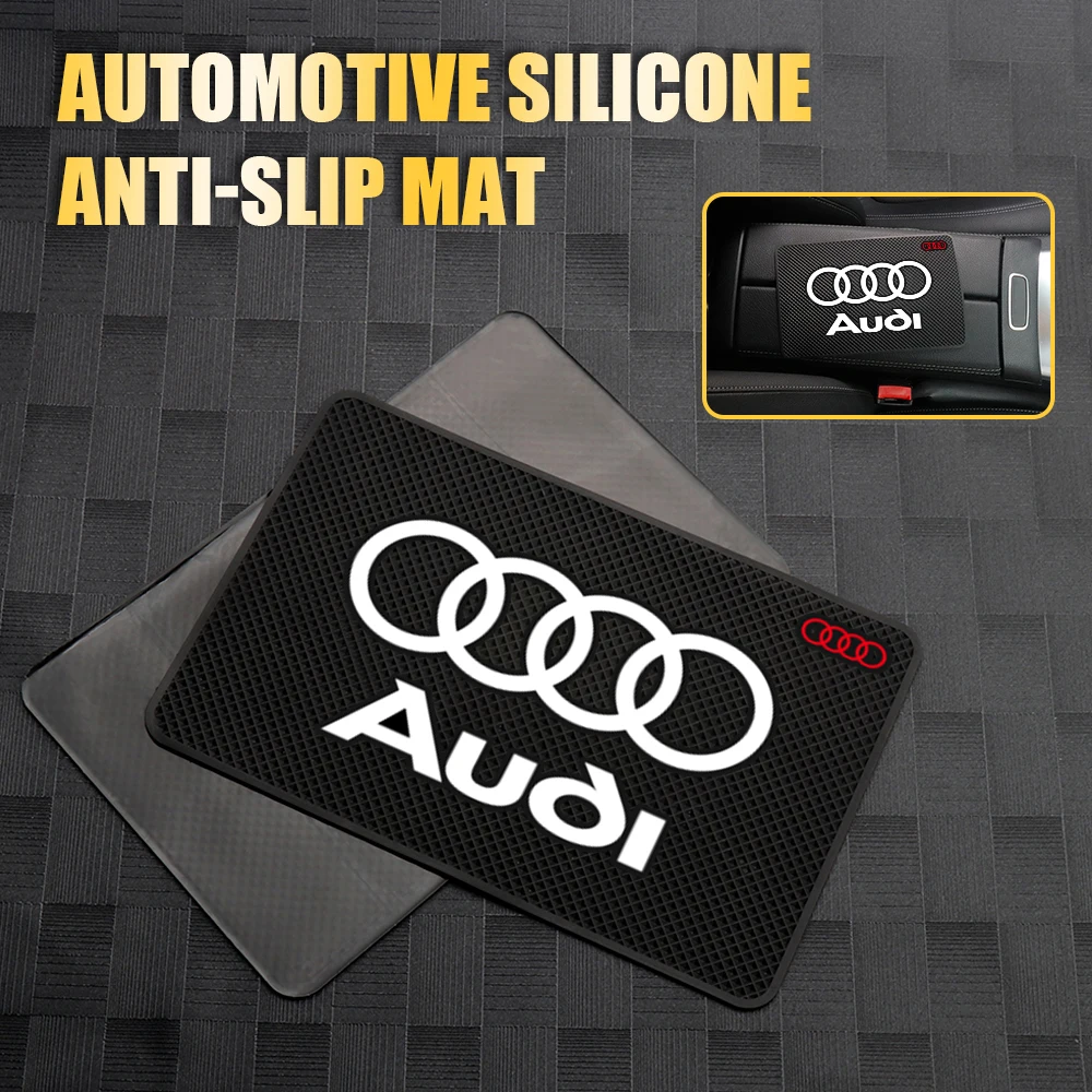 Car Dashboard Sticky Anti-Slip PVC Mat Silicone Anti-Slip Storage Mat ...