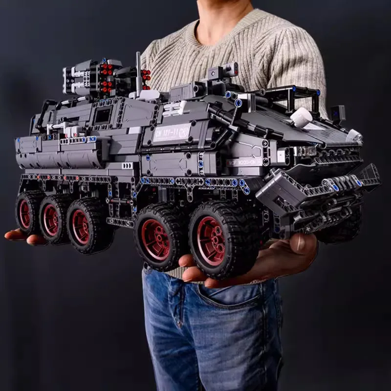 Urban SWAT Armored Vehicle Building Blocks Military Tank Police Car ...