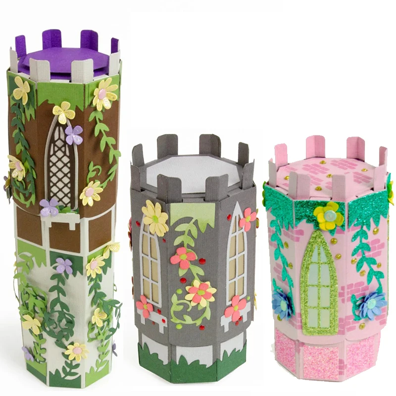 Panalisacraft-Fairy-Tower-Castle-Metal-Cutting-Dies-Stencils-for-DIY ...