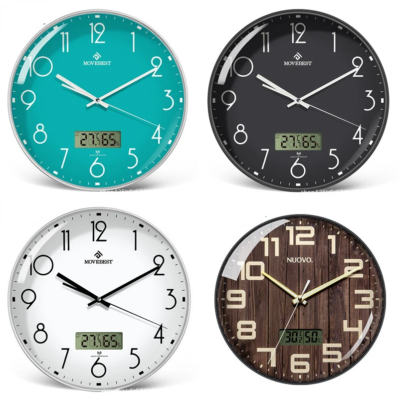 12-Inch-Nordic-Wall-Clocks-With-Temperature-Readings-Creative-Fashion ...
