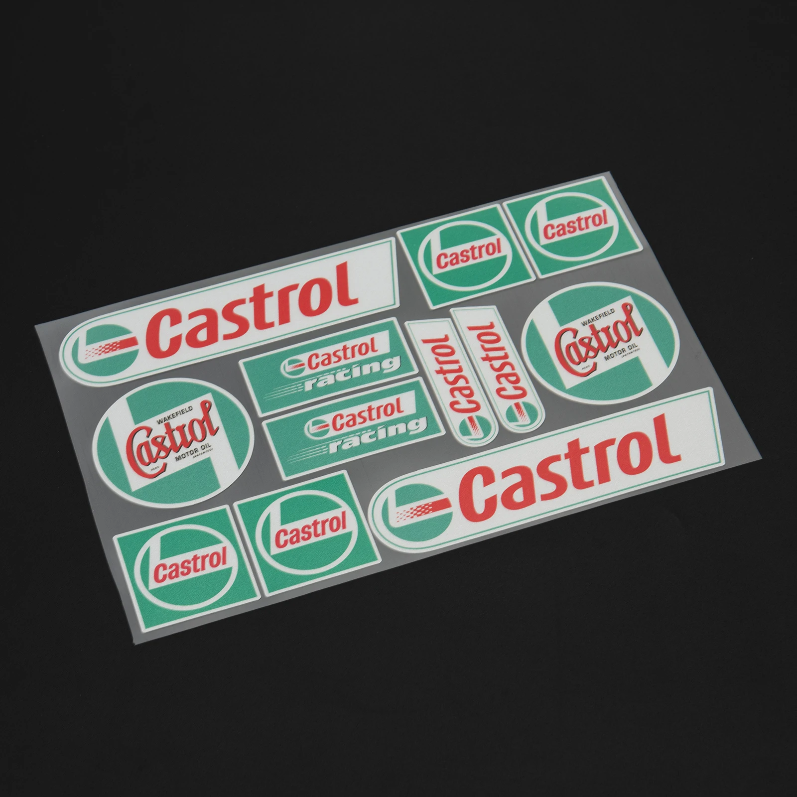 For X2 CASTROL Motor Oil Original Vintage 1970's 80's
