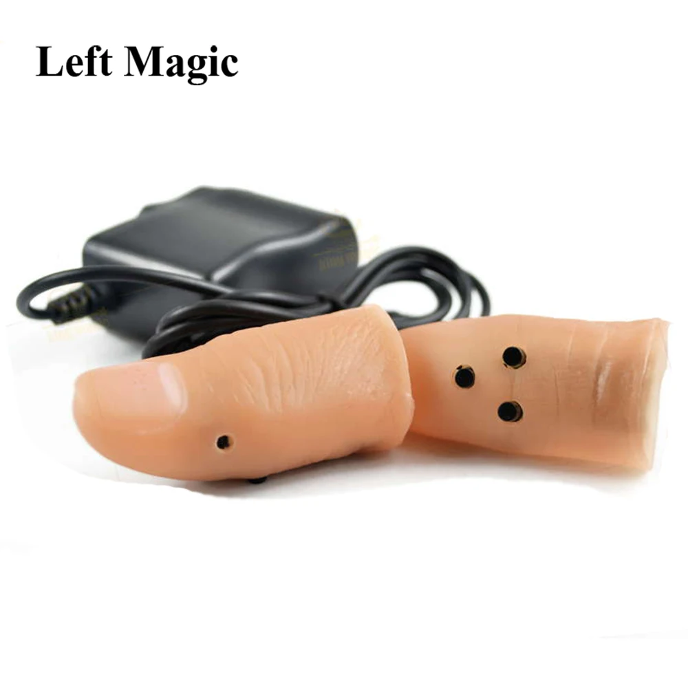 Super LED Light Thumb Tips Seven Colors Magic Tricks Professional Light ...
