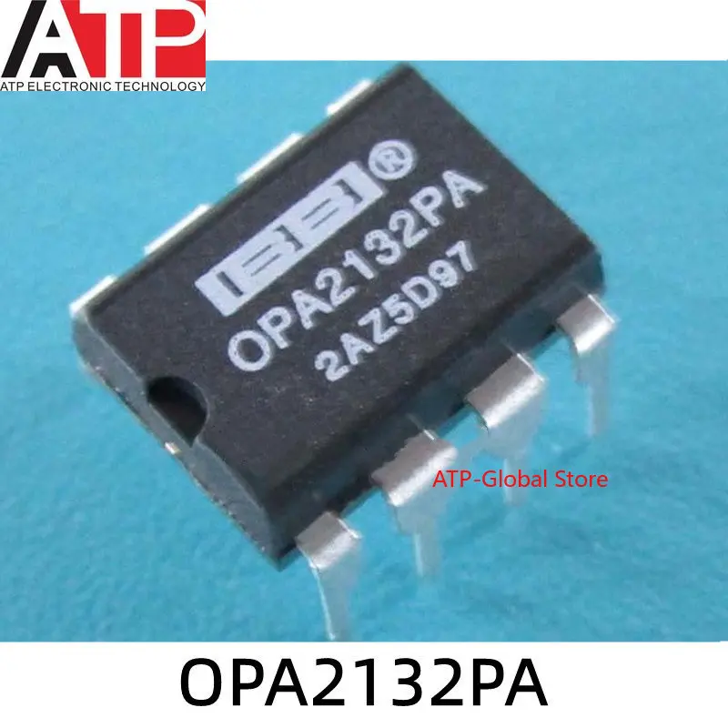 10pcs OPA2132PA OPA2132P OPA2132 2132PA DIP-8 Integrated chip IC ...