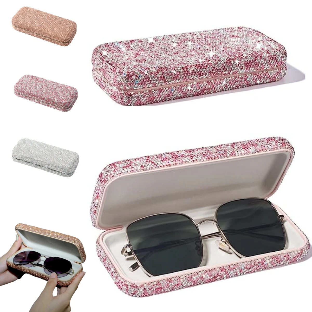 Sparkling-Portable-Protective-Case-for-Sunglasses-Glasses-Diamond ...