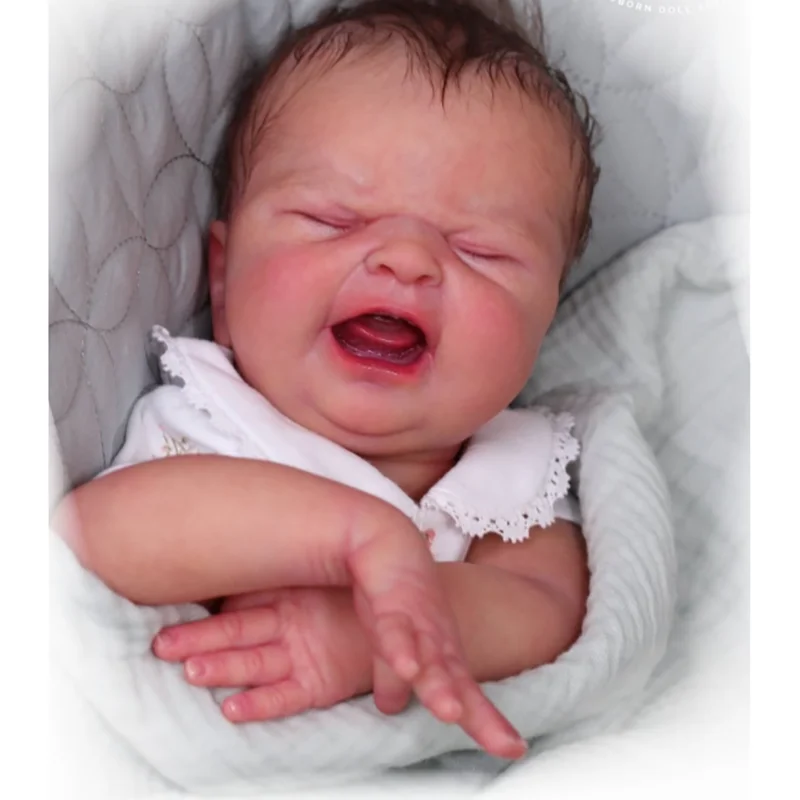 Kit de muñeca Reborn sin terminar, 19 pulgadas, MARIA "BABY'S FIRST CRY ...