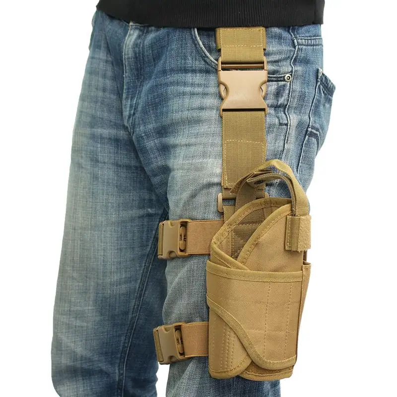 Universal-Drop-Leg-Gun-Holster-Right-Left-Handed-Tactical-Thigh-Pistol ...