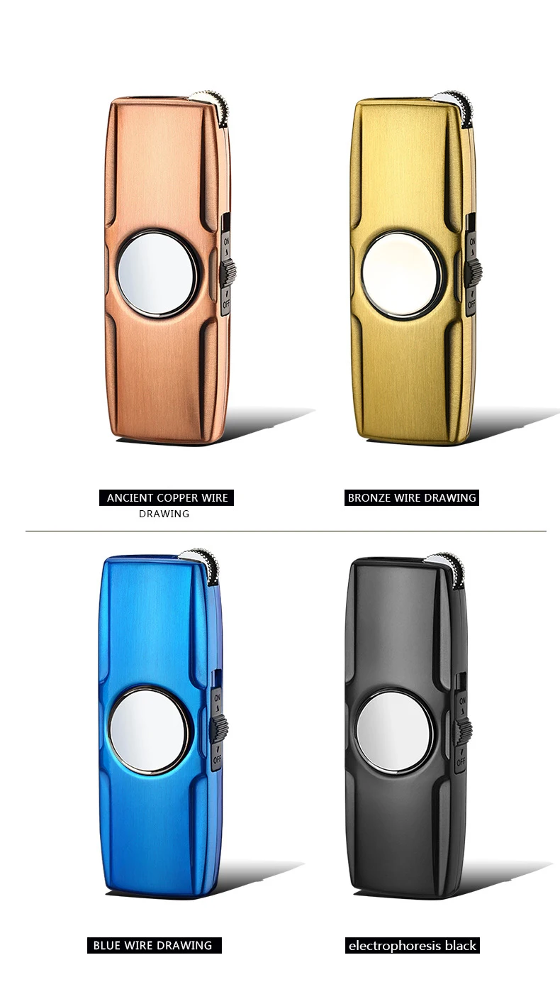 Spinner En Métal Fidget, Briquet Frais, Buses Coupe-vent À Flamme Bleue ...