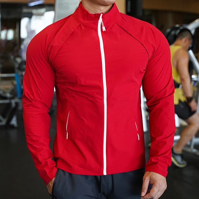 Outdoor Sports & Fitness Workout Men's Jacket - Men's Fitness Apparel ...