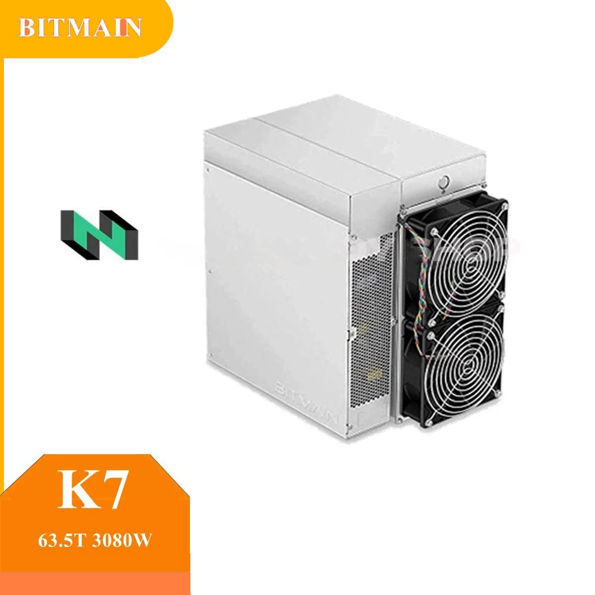 Bitmain K7 CKB Coin Miner 63.5T 58T with 3080W Eaglesong Mining Hardware Crypto Machine ...