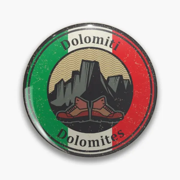 Dolomites-Mountains-Dolomiti-Soft-Button-Pin-Badge-Lapel-Pin-Cartoon ...