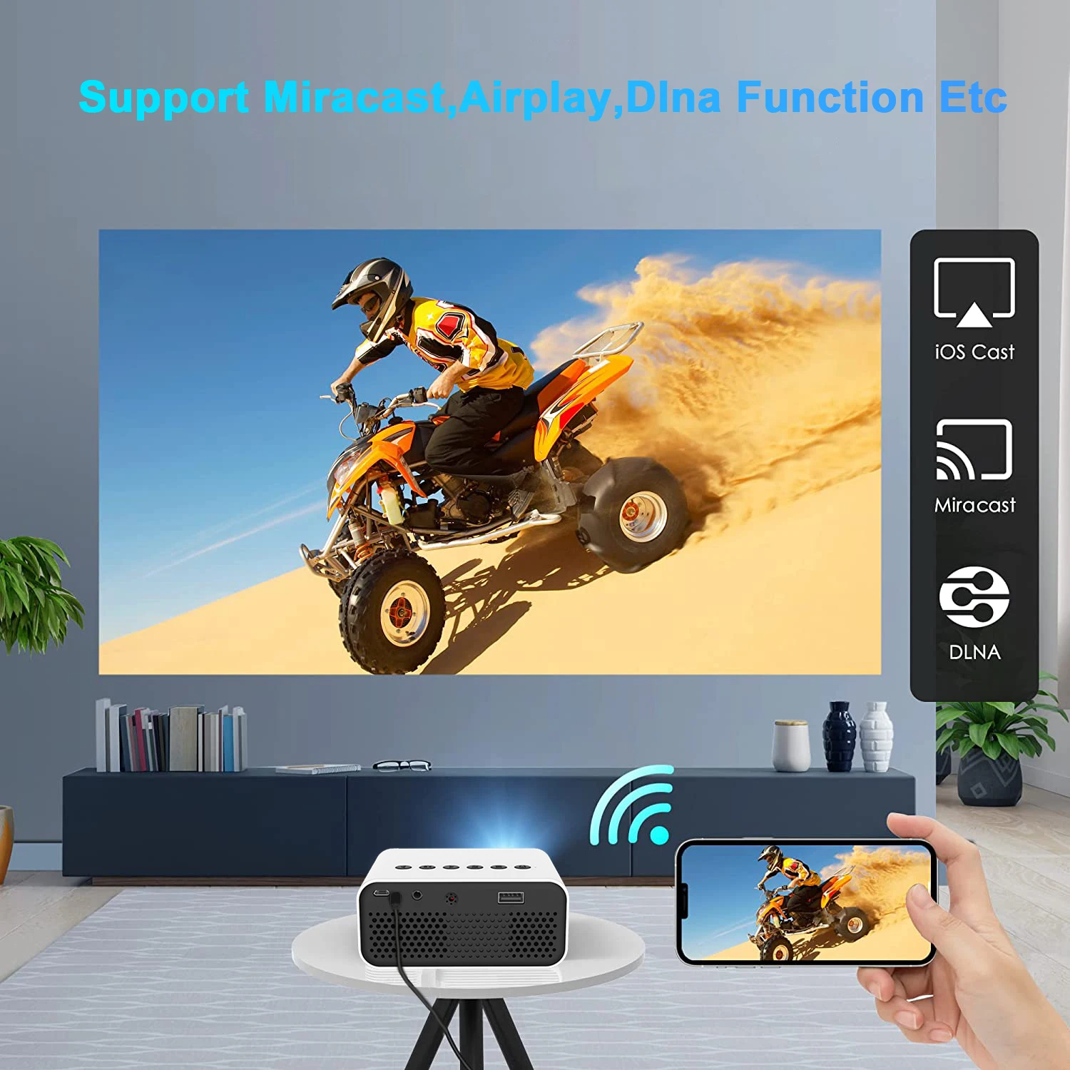 YT500-LED-Mobile-Video-Mini-Projector-Home-Theater-Media-Player-Kids ...