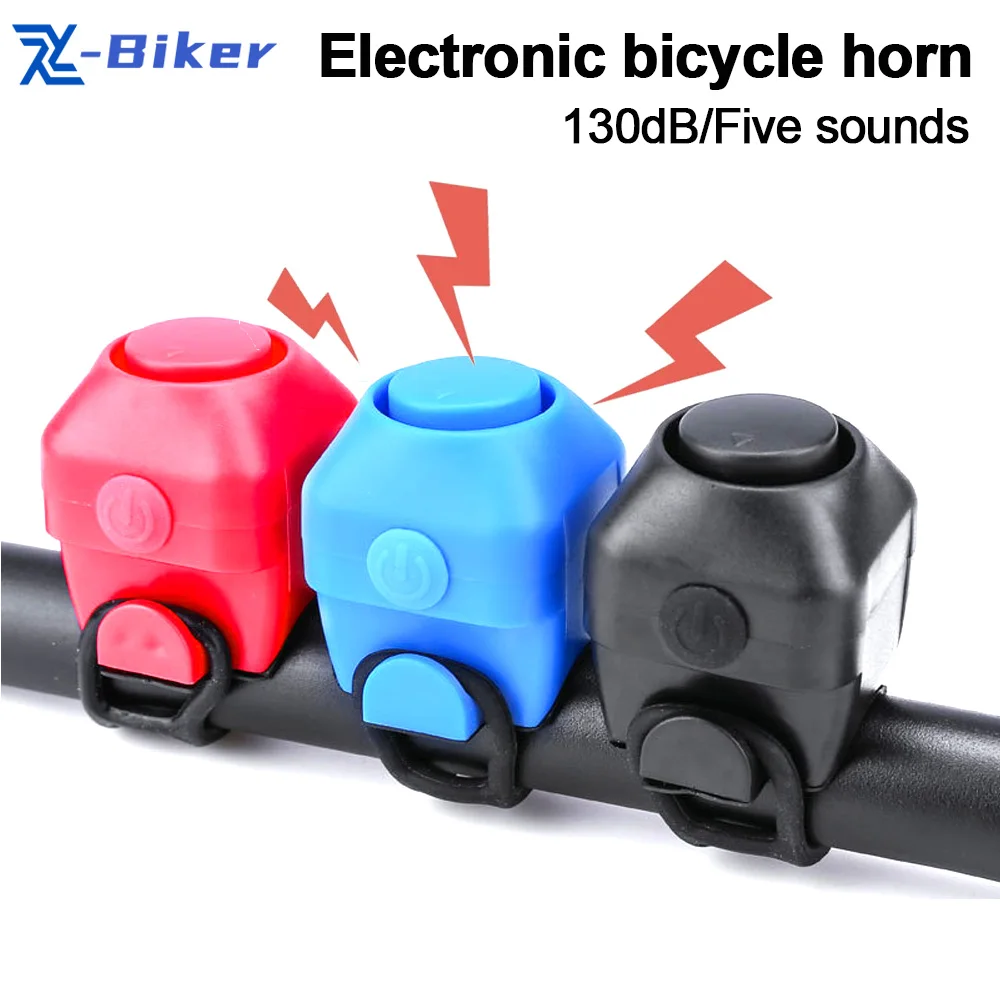 Claxon-el-ctrico-para-bicicleta-de-monta-a-claxon-fuerte-de-130db-5 ...