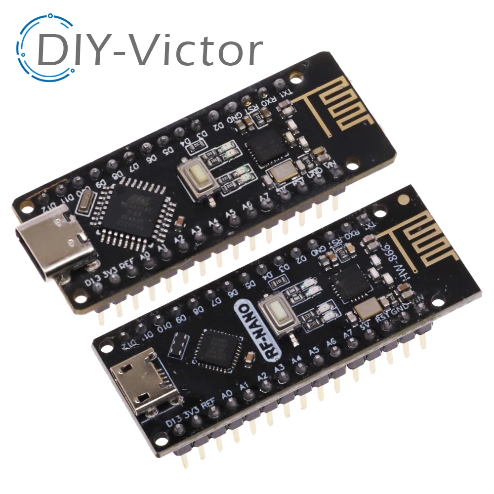 RF-Nano-for-Arduino-Nano-V3-0-Micro-USB-Nano-Board-ATmega328P-QFN32-5V ...