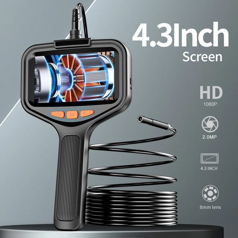 4-3-inch-LCD-Screen-Handheld-Endoscope-Camera-HD-IP67-Waterproof-with-8 ...