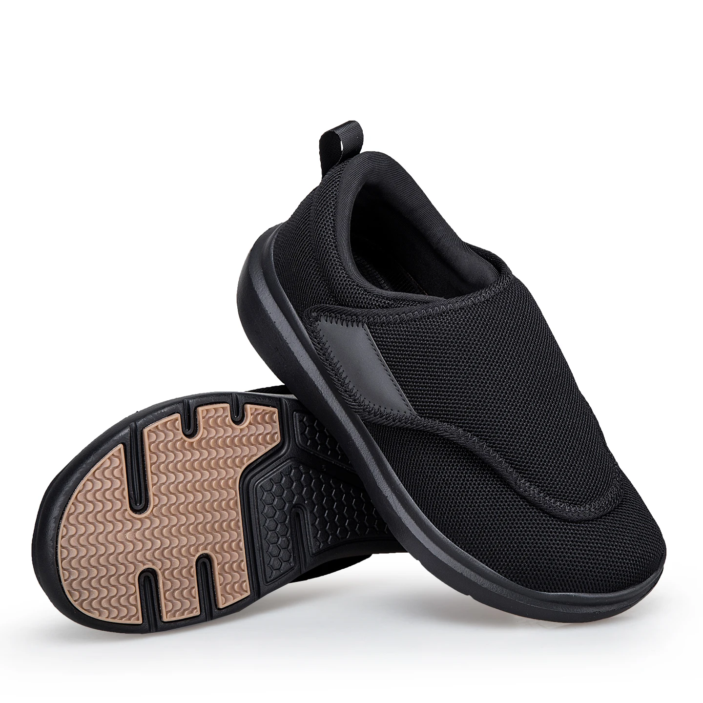 Extra Wide Men's Diabetic Shoes for Elder Wide Toe Box Orthopedics Feet ...