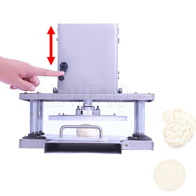 Máquina Eléctrica de prensado de masa de Pizza, prensadora de tortillas ...