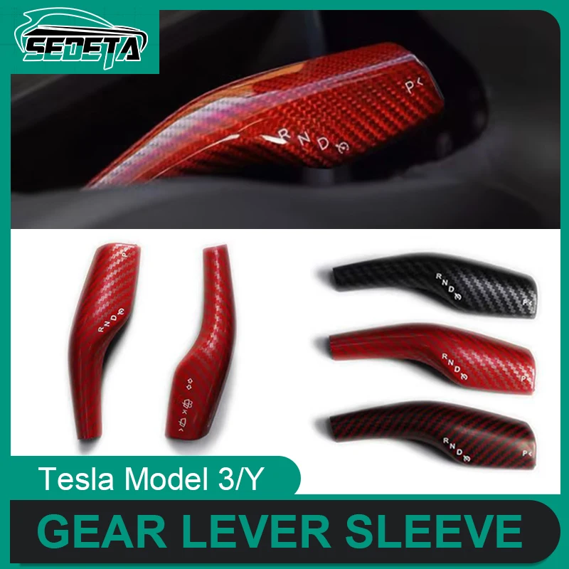 Good-Sale-For-Tesla-Model3-Y-Retro-Carbon-Fiber-Pattern-Pocket-Handle ...