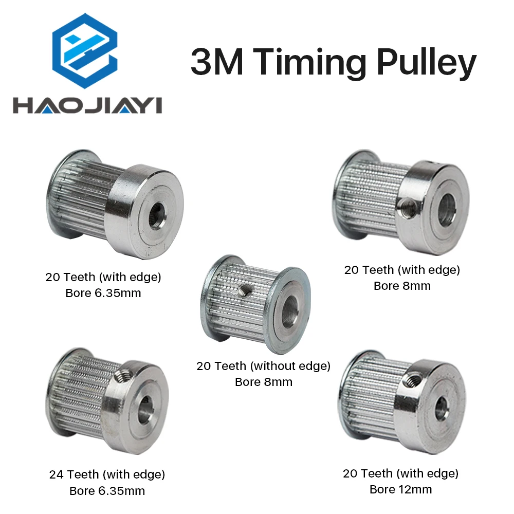 CO2-Laser-Metal-Parts-Synchronous-HTD-3M-Gear-Pulley-6-35-8-12mm-for ...