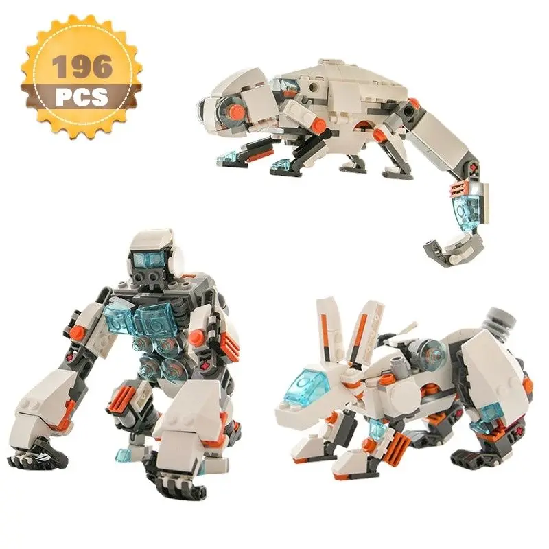 Mecha Robot Building Blocks | Mech Building Blocks | Block Mech Robot ...