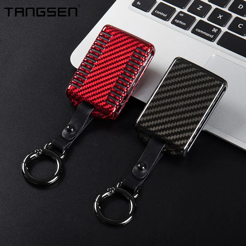 Carbon-Fiber-Car-Key-Fob-Cover-Suitable-For-VOLVO-S90-S60-V90-V60-XC90 ...
