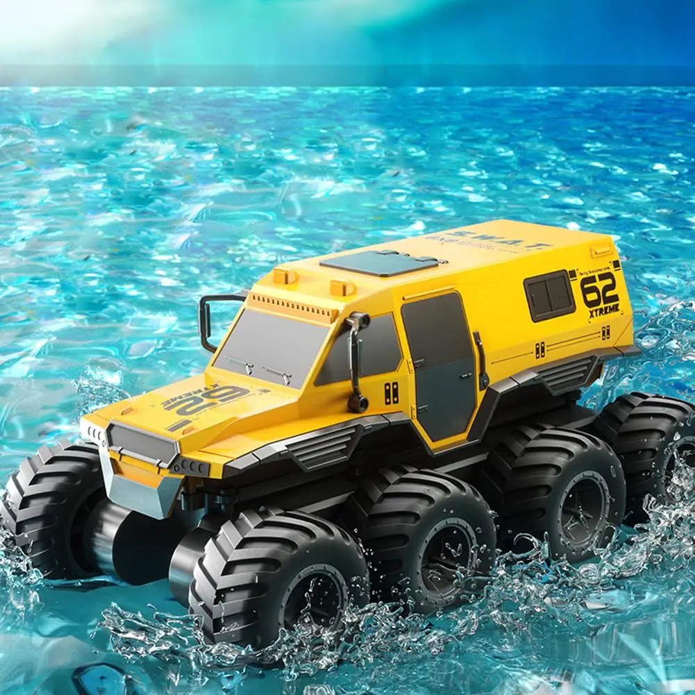 8x8 2.4g Remote Control Car 8wd Off-road Amphibious Stunt Vehicle 8 ...
