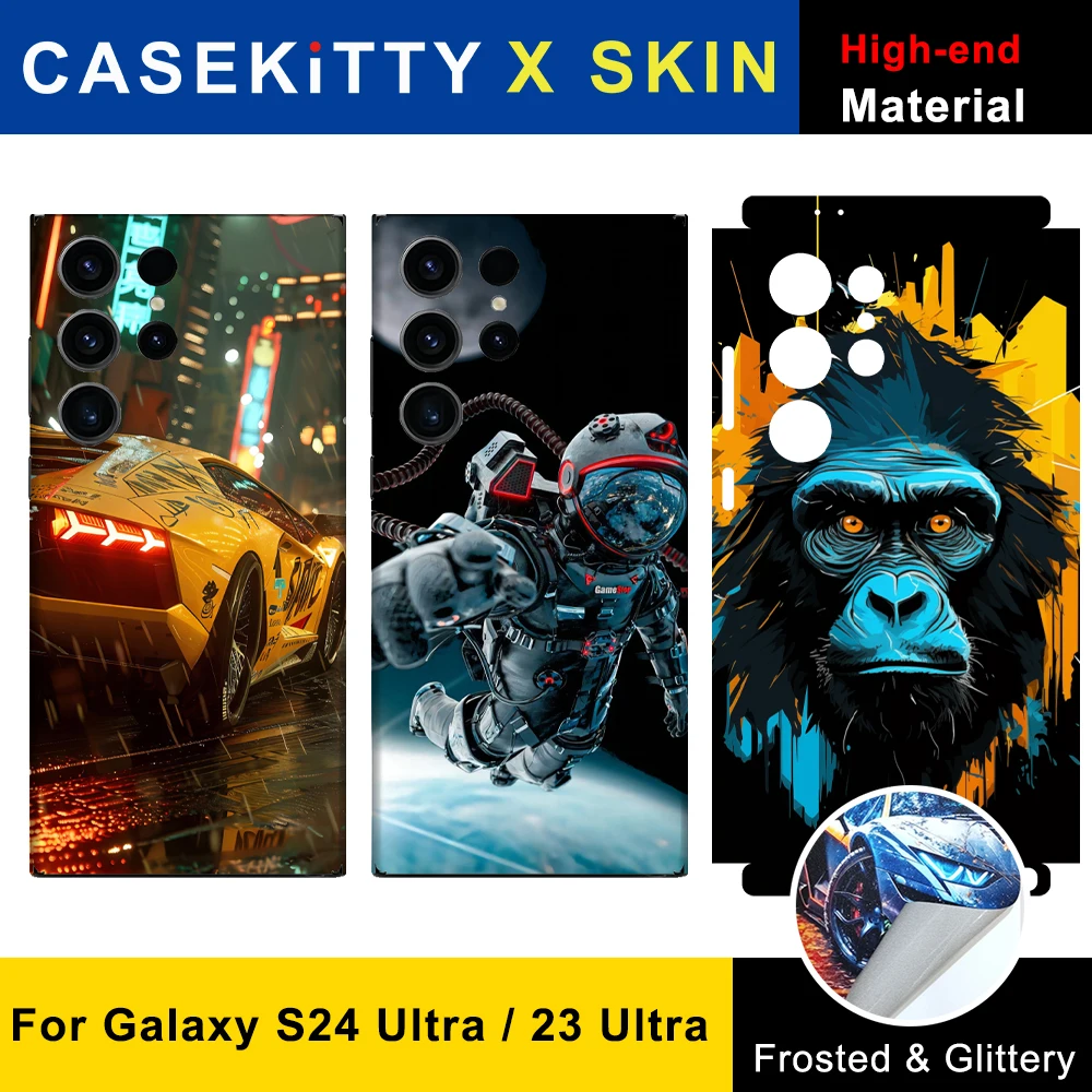 CASEKiTTY-Skin-For-Galaxy-S24-Ultra-Back-Film-Samsung-S23-Ultra-Sticker ...