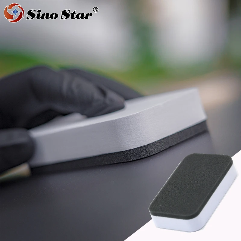 Car Ceramic Coating Sponge Glass Nano Wax Coat Applicator Polishing ...
