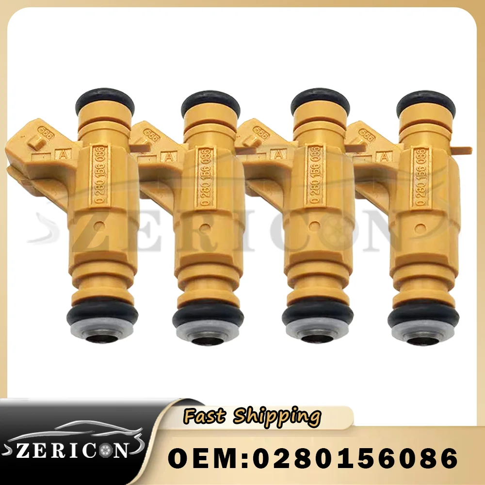 4pcs Brand New 0280156086 Fuel Injector Nozzle for Chevrolet GM ASTRA 1 ...