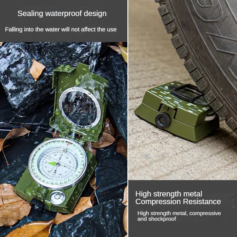 American Outdoor Multifunctional Compass, High Precision Professional ...
