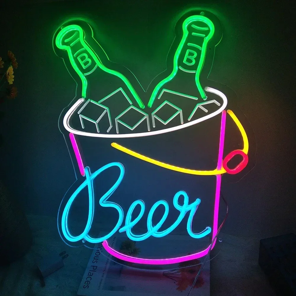 Beer-Barrel-Led-Neon-Sign-Shop-Bar-Restaurant-Hotel-Decorative-Light ...