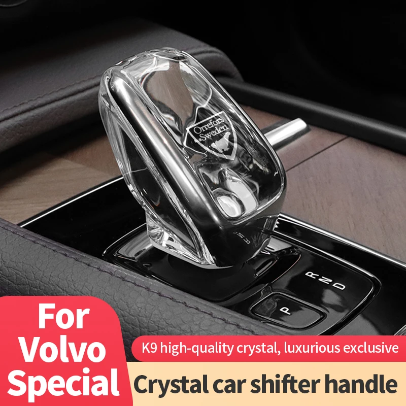 Crystal-Gear-Lever-Vara-Shift-Knob-para-Volvo-Interior-Shifter-al-a-de ...