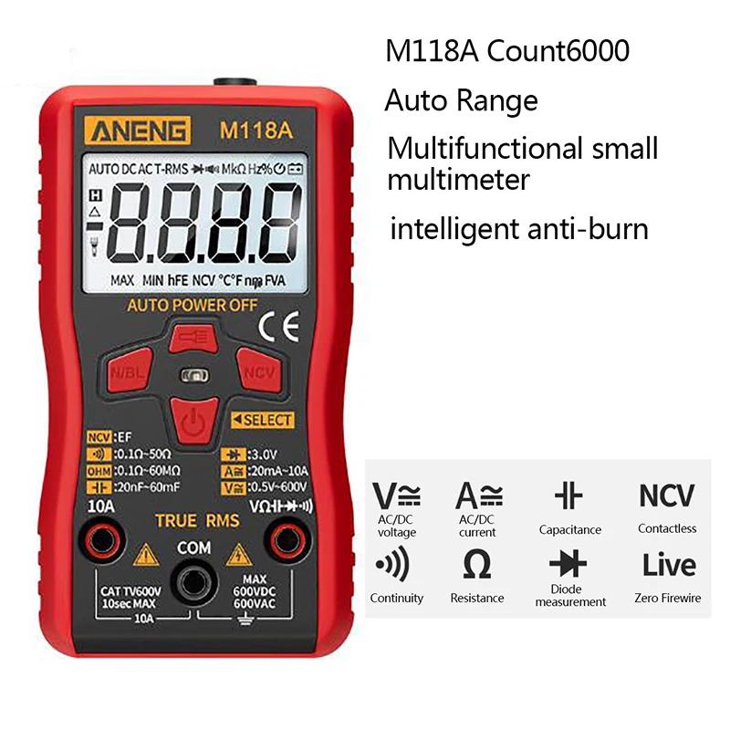 M118A-Digital-Multimeter-Highly-Accurate-Fully-Automatic-Portable-AC-DC ...