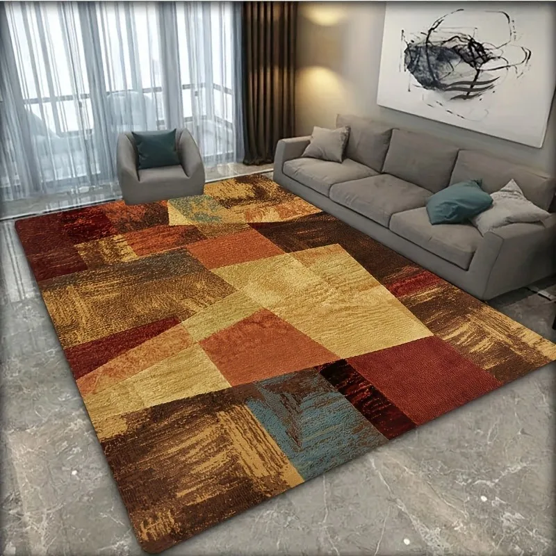 Creative-Patchwork-Design-Rug-Absorbent-and-Carpet-Floor-Mat-Bedroom ...