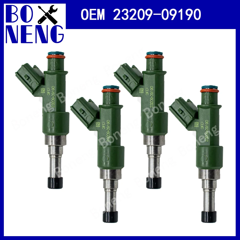 4pcs/lot OEM 23209-09190 Fuel injector For Toyota Costa INNOVA Runner ...
