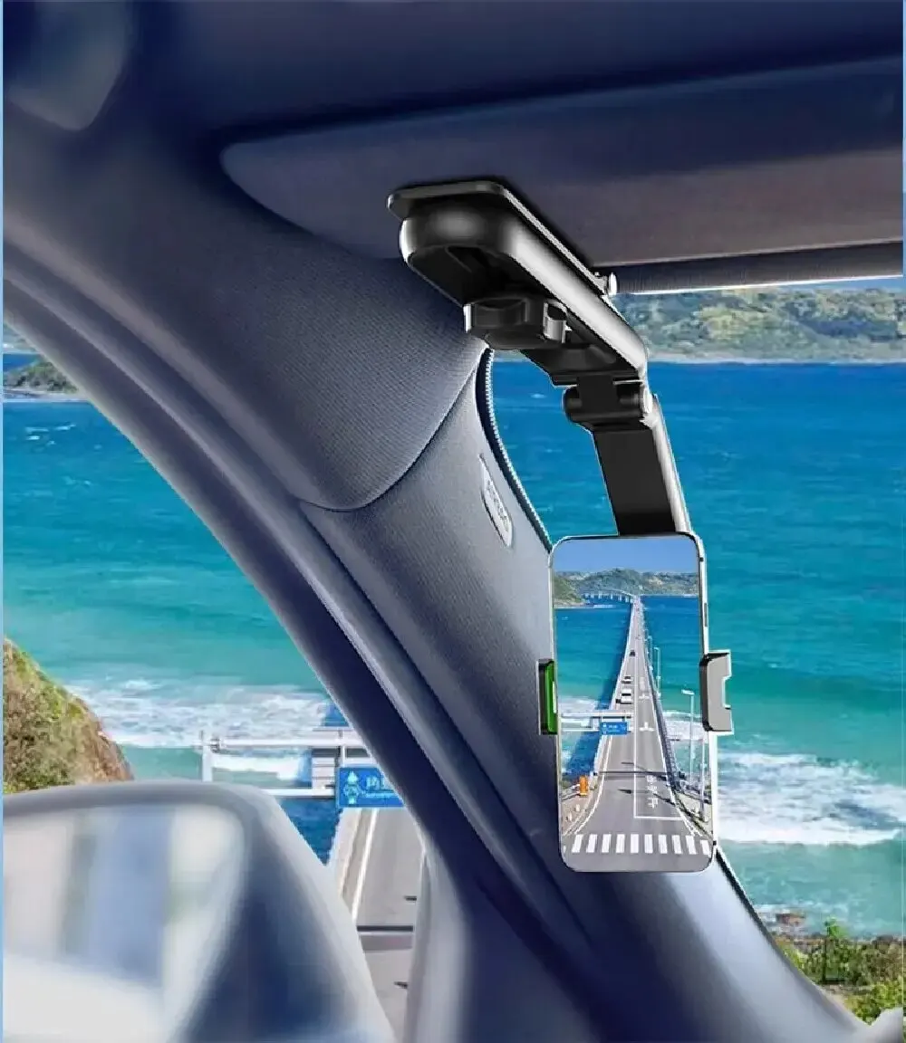 Sun-Visor-Phone-Holder-for-Car-Multifunctional-360-Rotating-Sun-Visor ...