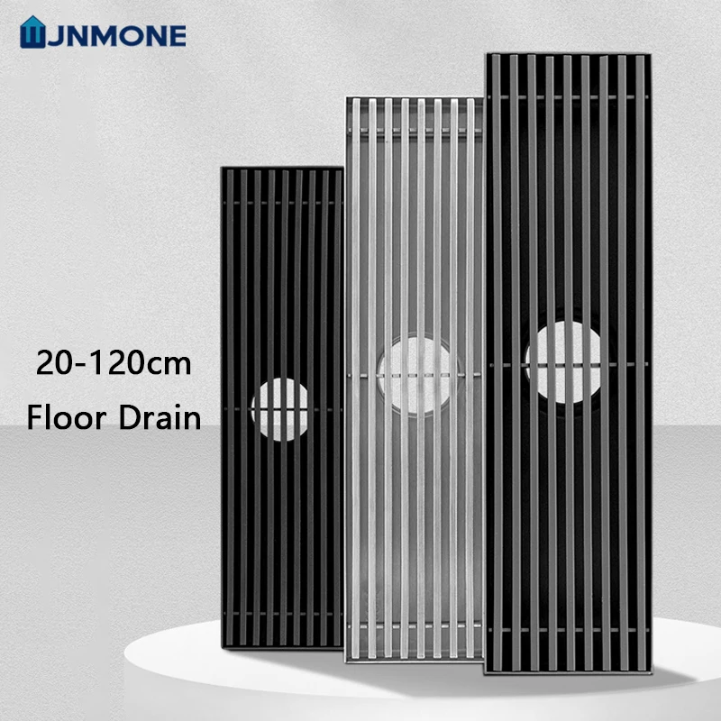 Bathroom-Drain-Trap-304-Stainless-Steel-Floor-Drain-Rectangle-20-120cm ...