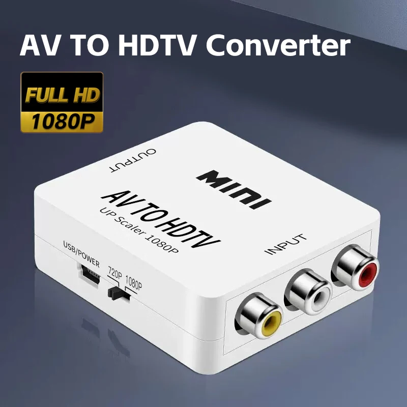 AV-TO-HDTV-Adapter-1080P-Video-Composite-Converter-AV2HDTV-RCA-CVSB-L-R ...