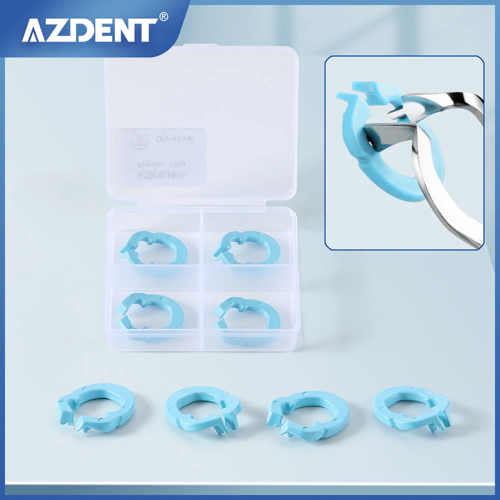 AZDENT 4PCS Dental Resin Clamping Ring Separator Ring Sectional ...