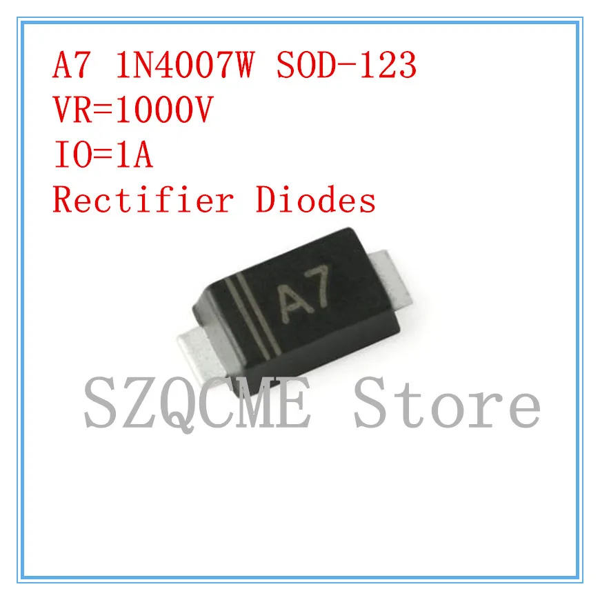 100PCS-A7-S1M-1N4007W-1N4007-Rectifier-diode-1A-1000V-1KV-SOD-123-SMD.jpg