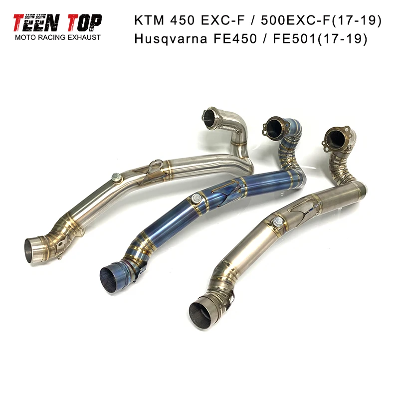 50-5mm-Motorcycle-Exhaust-Header-For-KTM-450-EXC-F-500-EXC-F-Exhaust ...