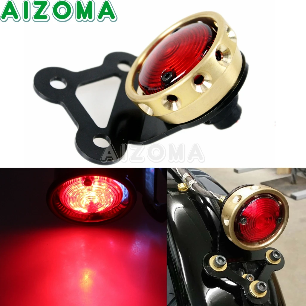Rear Stop Light Retro Motorcycle | Rear Light Motorcycle Cafe Racer ...